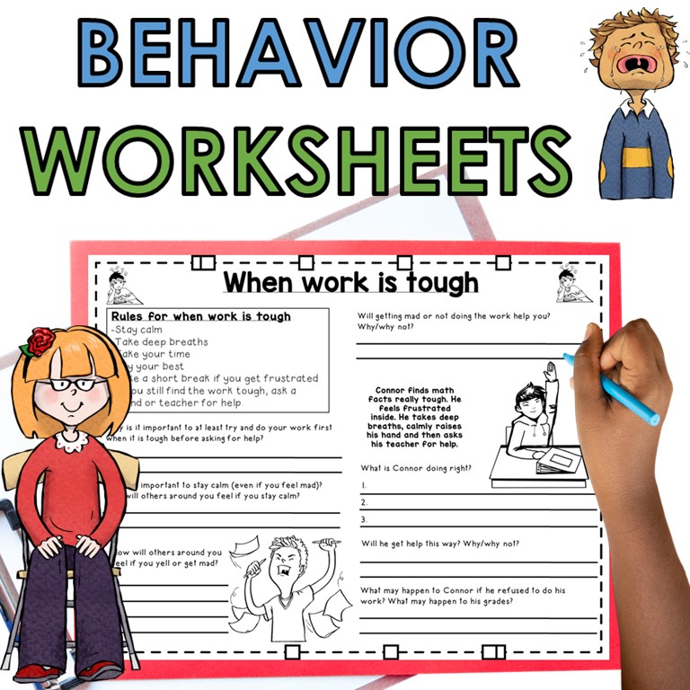 Social skills and behavior worksheets and activities classroom ...