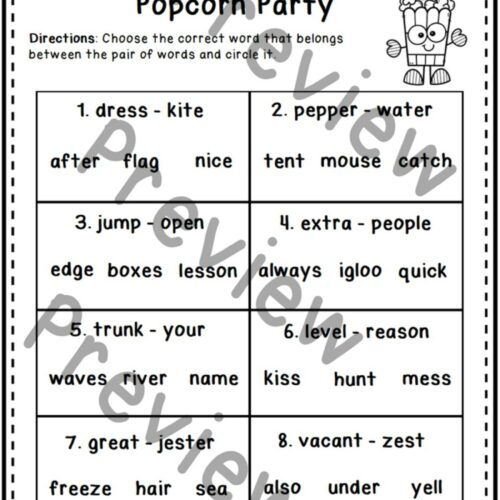 Dictionary Skills Worksheets | Guide Words - Classful
