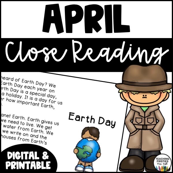 April Close Reading Texts - Classful