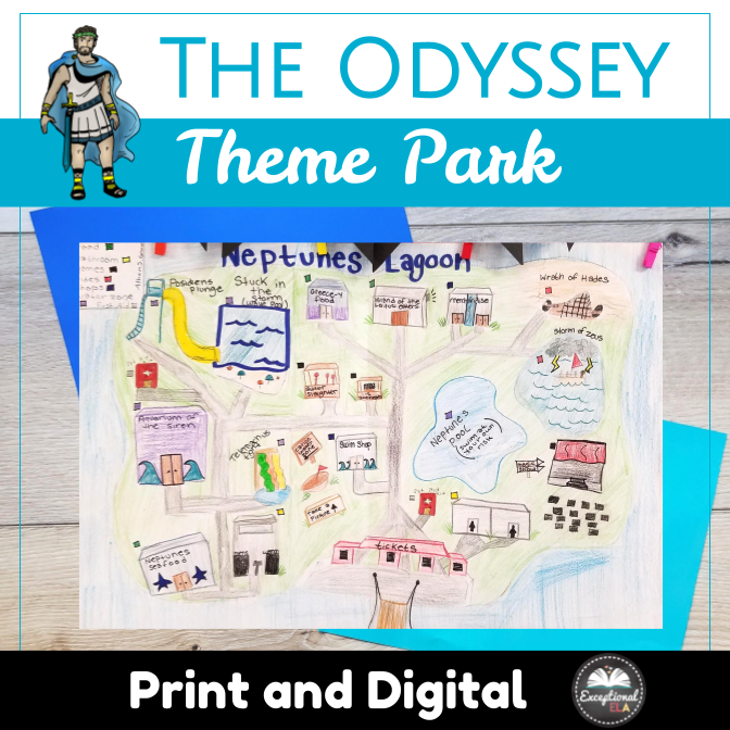 The Odyssey Theme Park- End-of-Unit Project (Paper and Digital ...