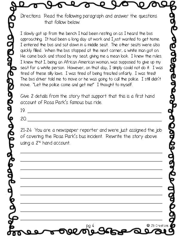 First and Second Hand Accounts of Information Assessment - Classful