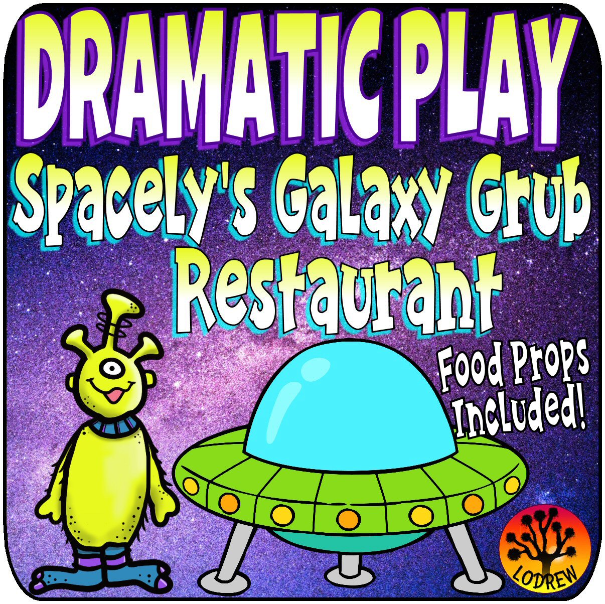 Dramatic Play Restaurant Outer Space Centers Theme Food Activities ...