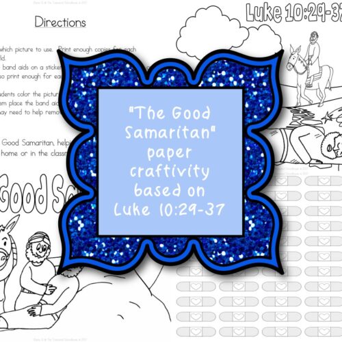 The Good Samaritan Worksheet and Activity Pack 1 - Classful