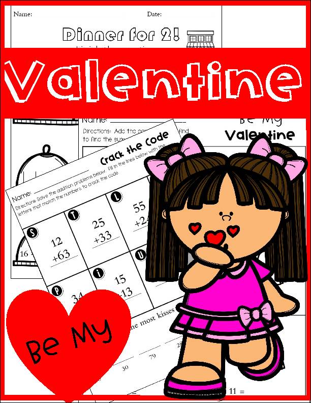 Valentine's Day Worksheets - Classful
