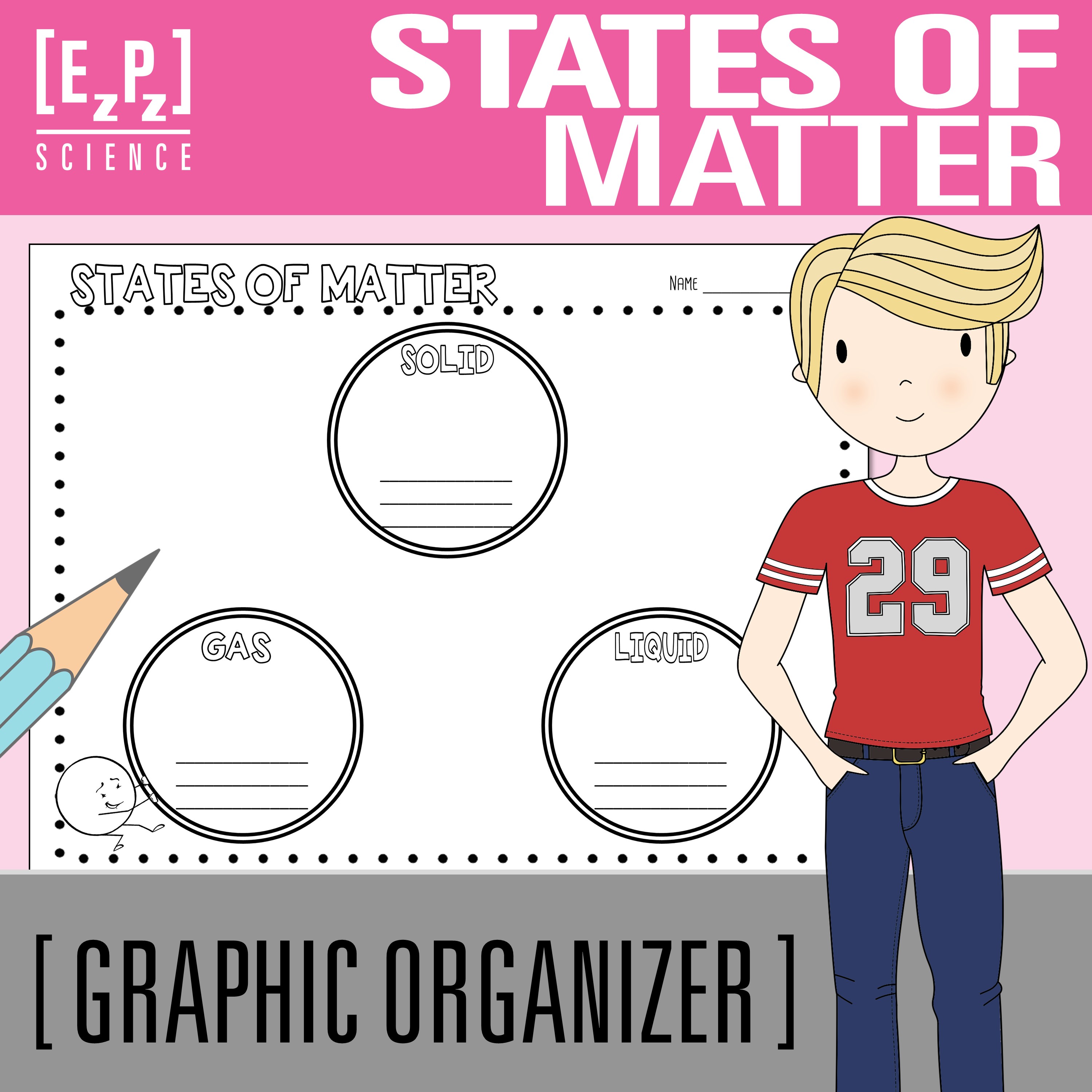 States Of Matter For Kids Worksheet