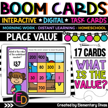 BOOM CARDS Place Value What is the Value - Classful