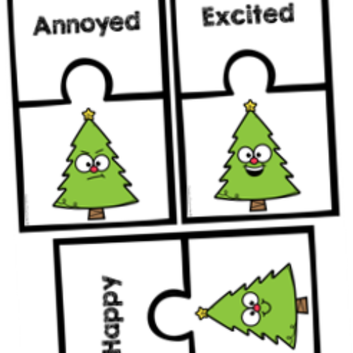 Christmas Emotions Activities, Games, Worksheets - Classful