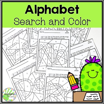 Alphabet Search and Color - Classful