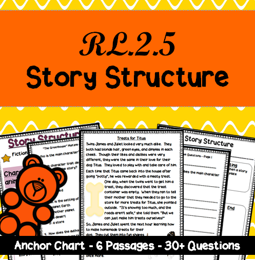 RL.2.5 - Story Structure of Fiction Text - Classful