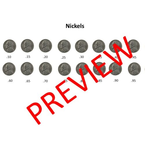 Counting Coins Mat - Classful