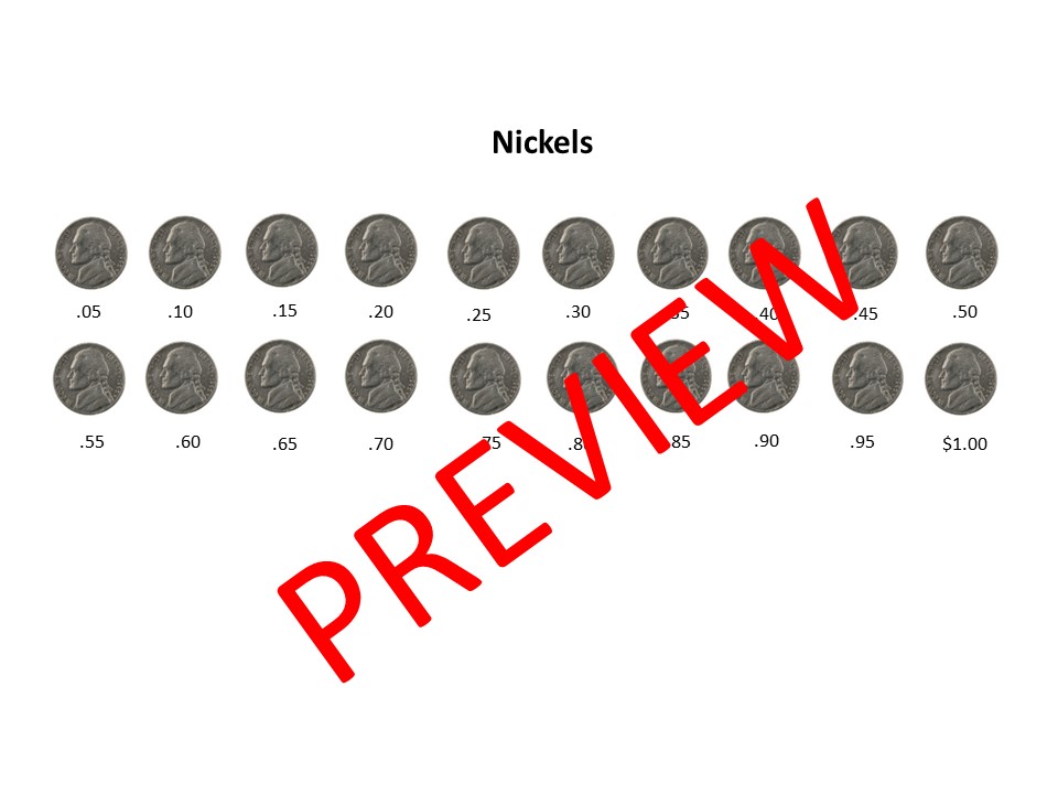 Counting Coins Mat - Classful