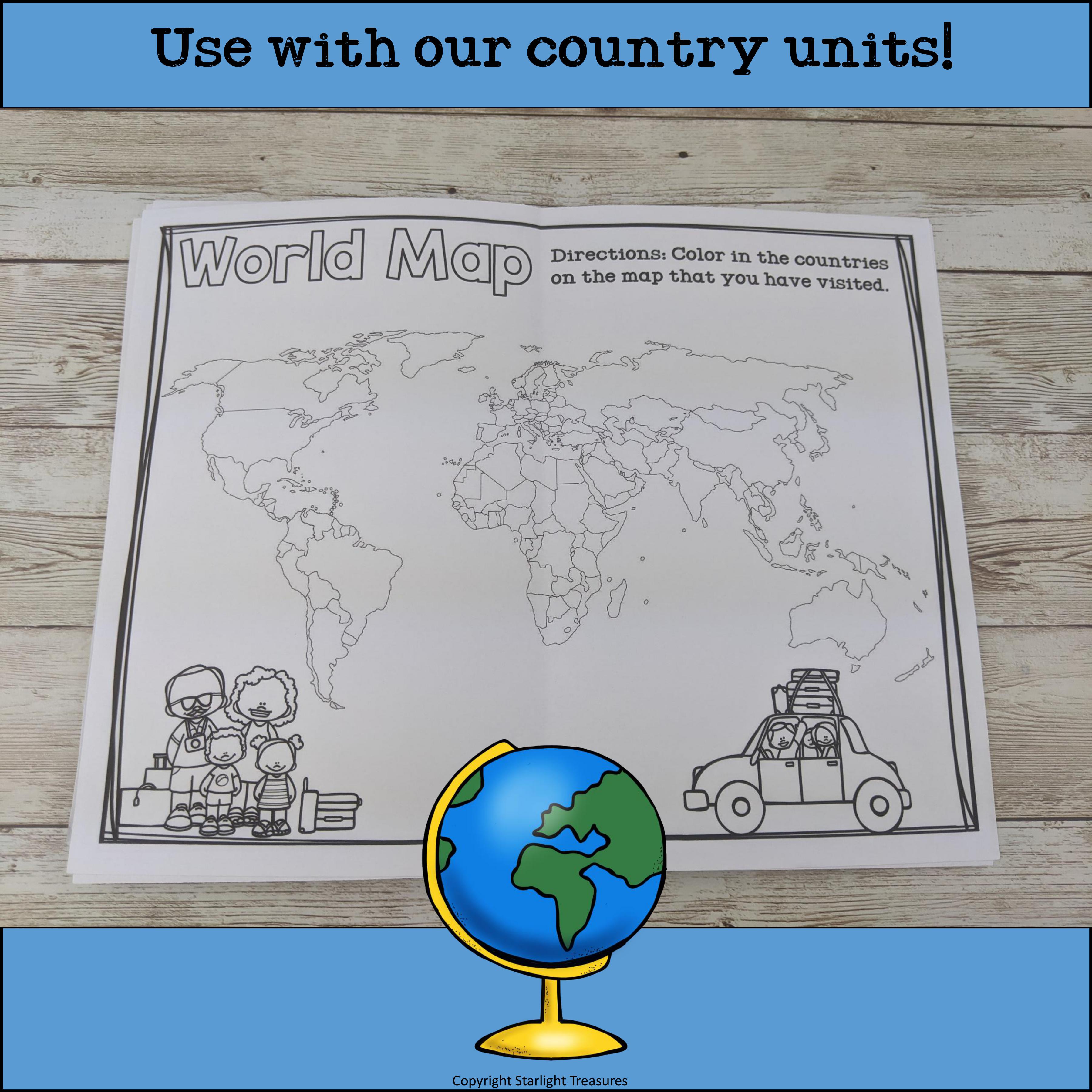 International Passport Mini Book for Early Readers FREEBIE - Classful