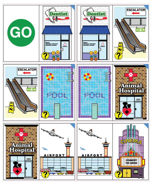 Community Places I Have Who Has ESL ELL Newcomer Game - Classful