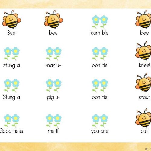 Bee, Bee, Bumblebee - Teaching Quarter and Eighth Notes (Ta & Ti-Ti ...