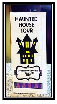 Halloween Haunted House Tour Brochure {100% Editable} {Reading ...