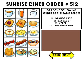 Job Skills - Life Skills - BOOM CARDS - Complete the Order - Special ...