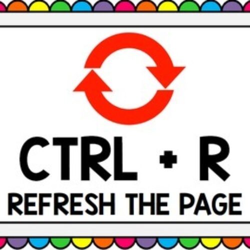 Keyboard Shortcuts - Technology in the Classroom - Unit 1 POSTERS ...