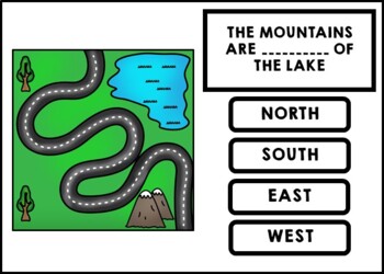 Life Skills - BOOM CARDS - Map Skills - Special Education - Road ...