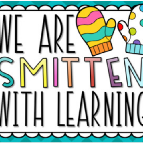 Winter Mittens Door Display Bulletin Board Decoration EDITABLE - Classful