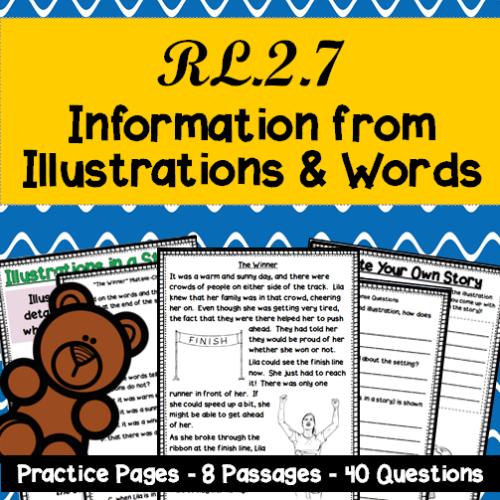 RL.2.7- Information from Illustrations and Words in Stories - Classful