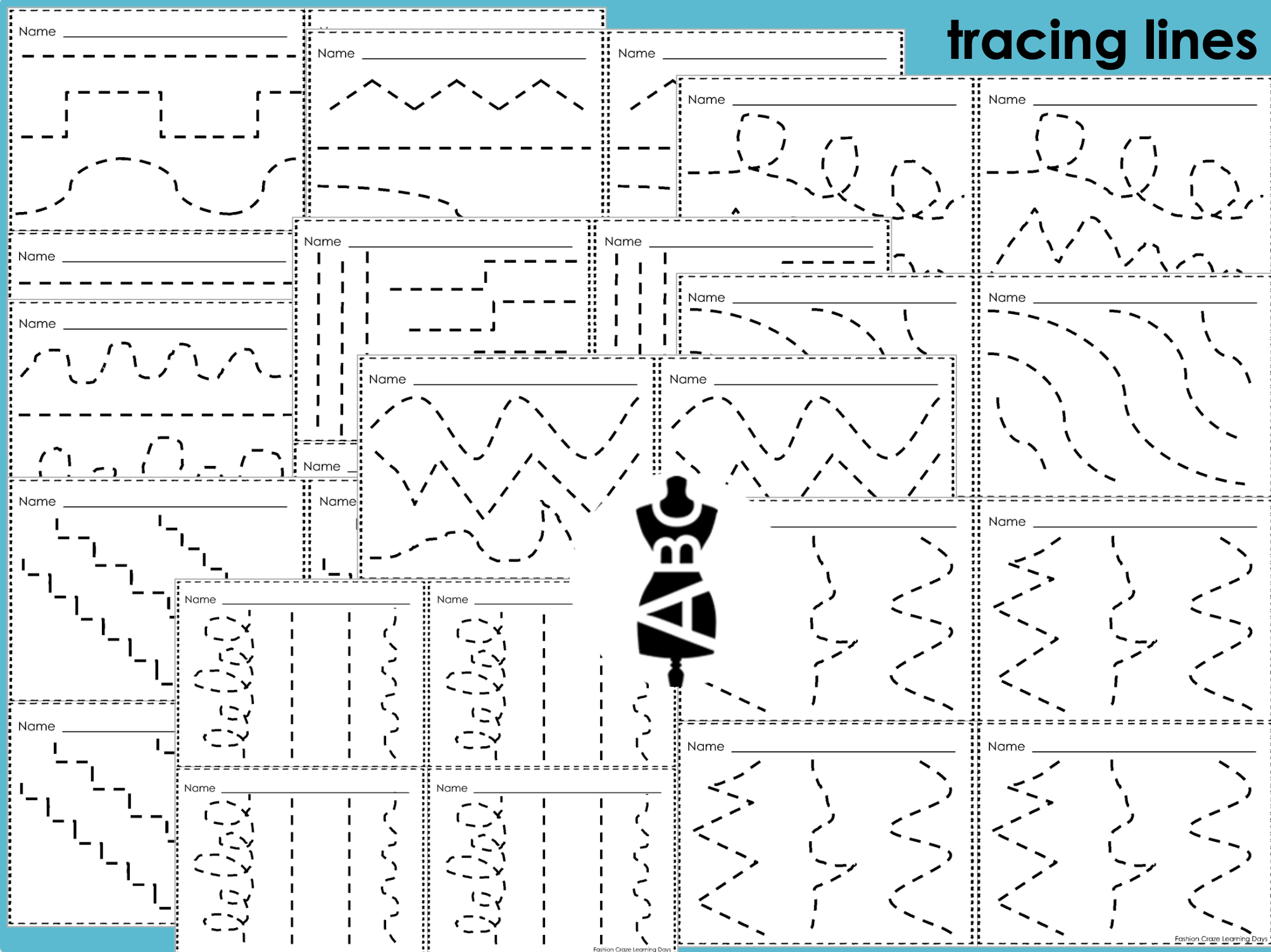 Tracing Practice Exit Slips - Classful