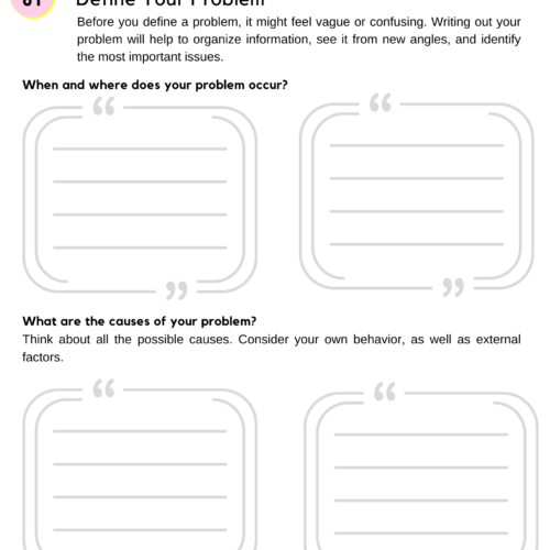 Problem Solving Workbook - Classful