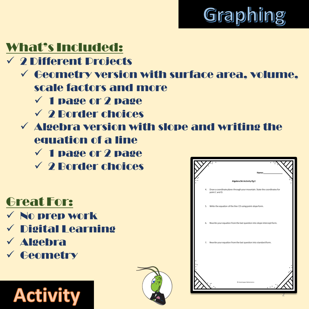 Circles Graphing Activity | Algebra | Geometry | Pi Day Application ...