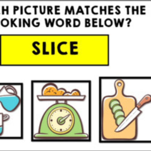 Life Skills - Cooking Vocabulary - GOOGLE - Recipe - Food Prep - BUNDLE ...