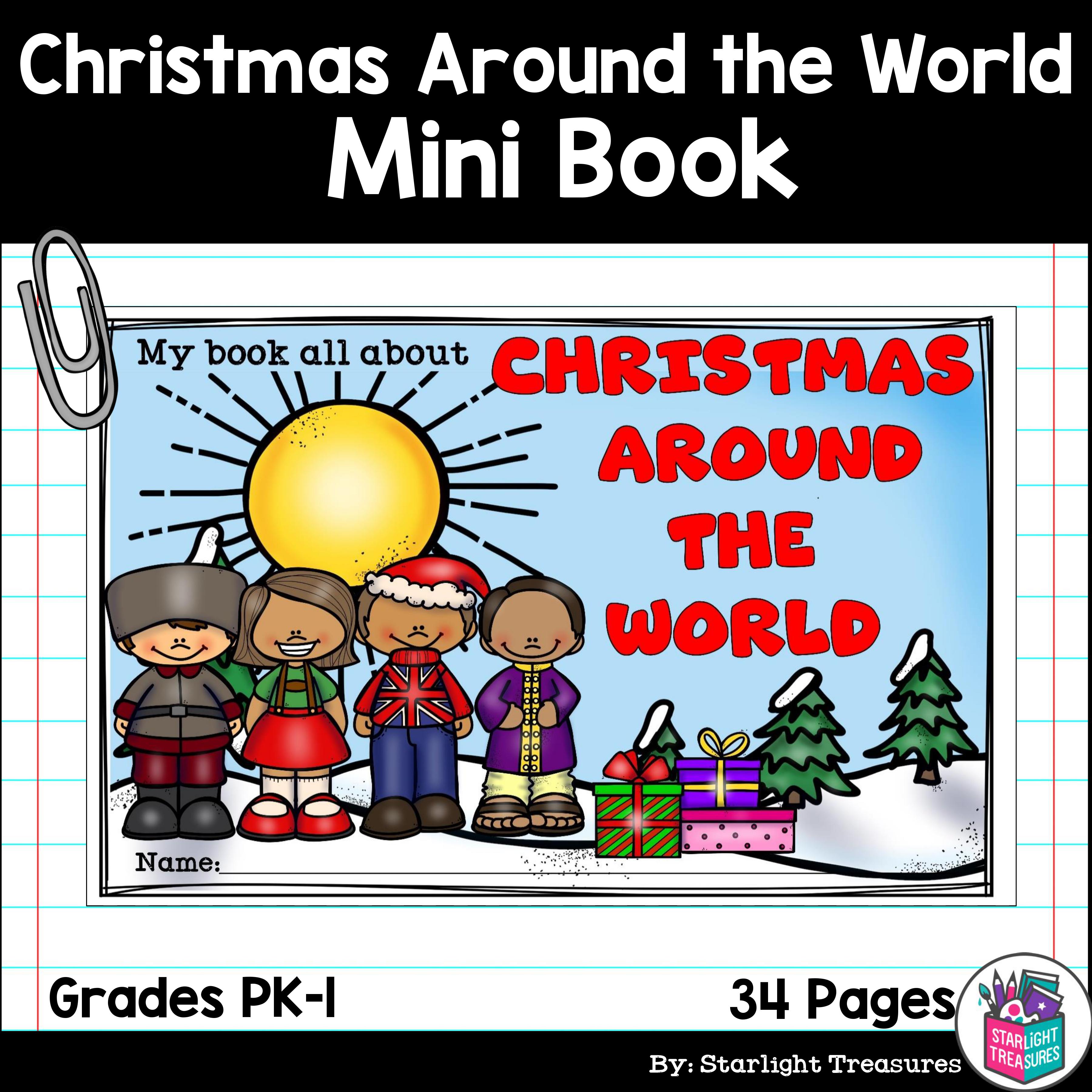Christmas Around the World Mini Book for Early Readers