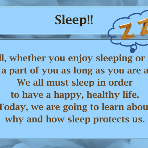 Importance of Sleep to Success Health Social-emotional Learning SEL ...