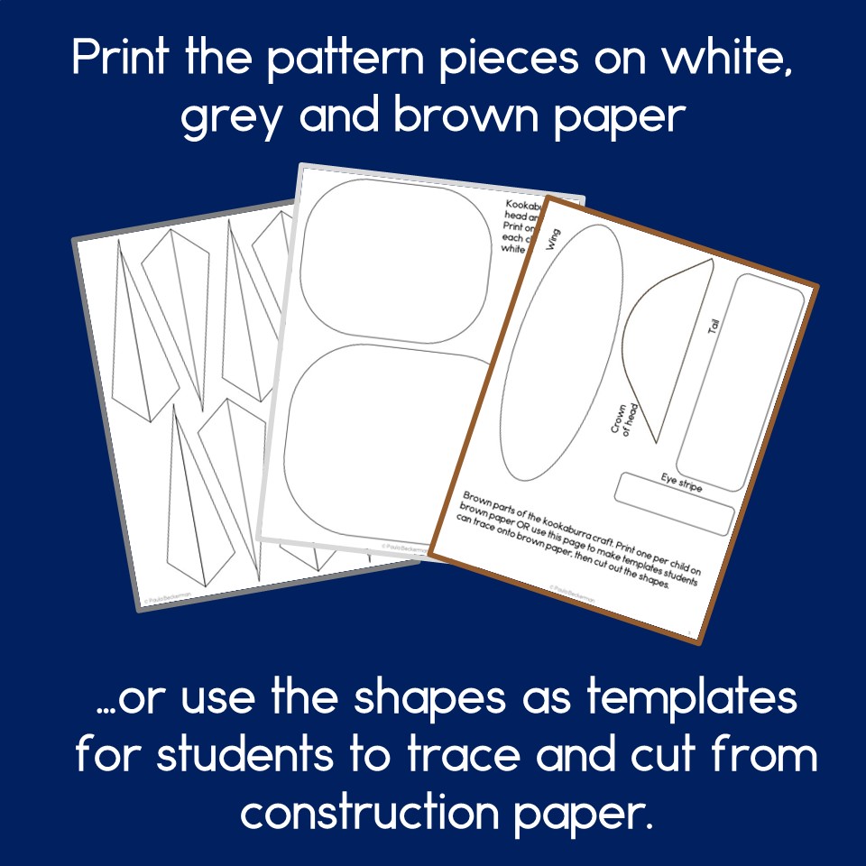 Kookaburra Book Craft and Reading Comprehension - Classful