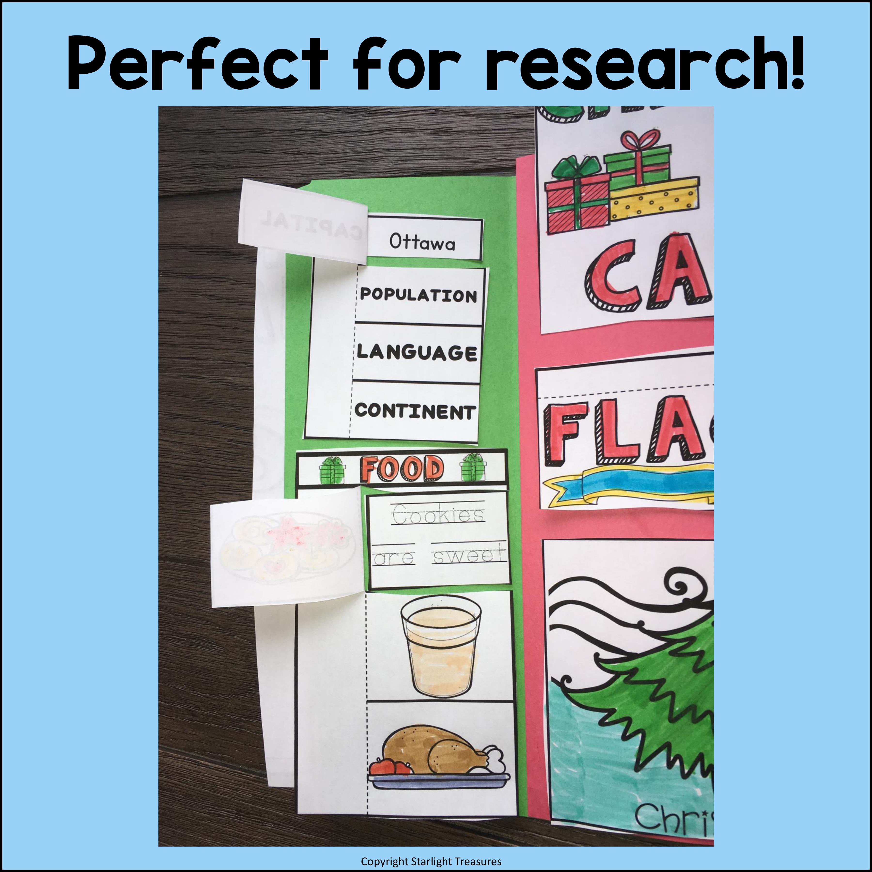 Christmas in Canada Lapbook for Early Learners - Christmas Around the ...