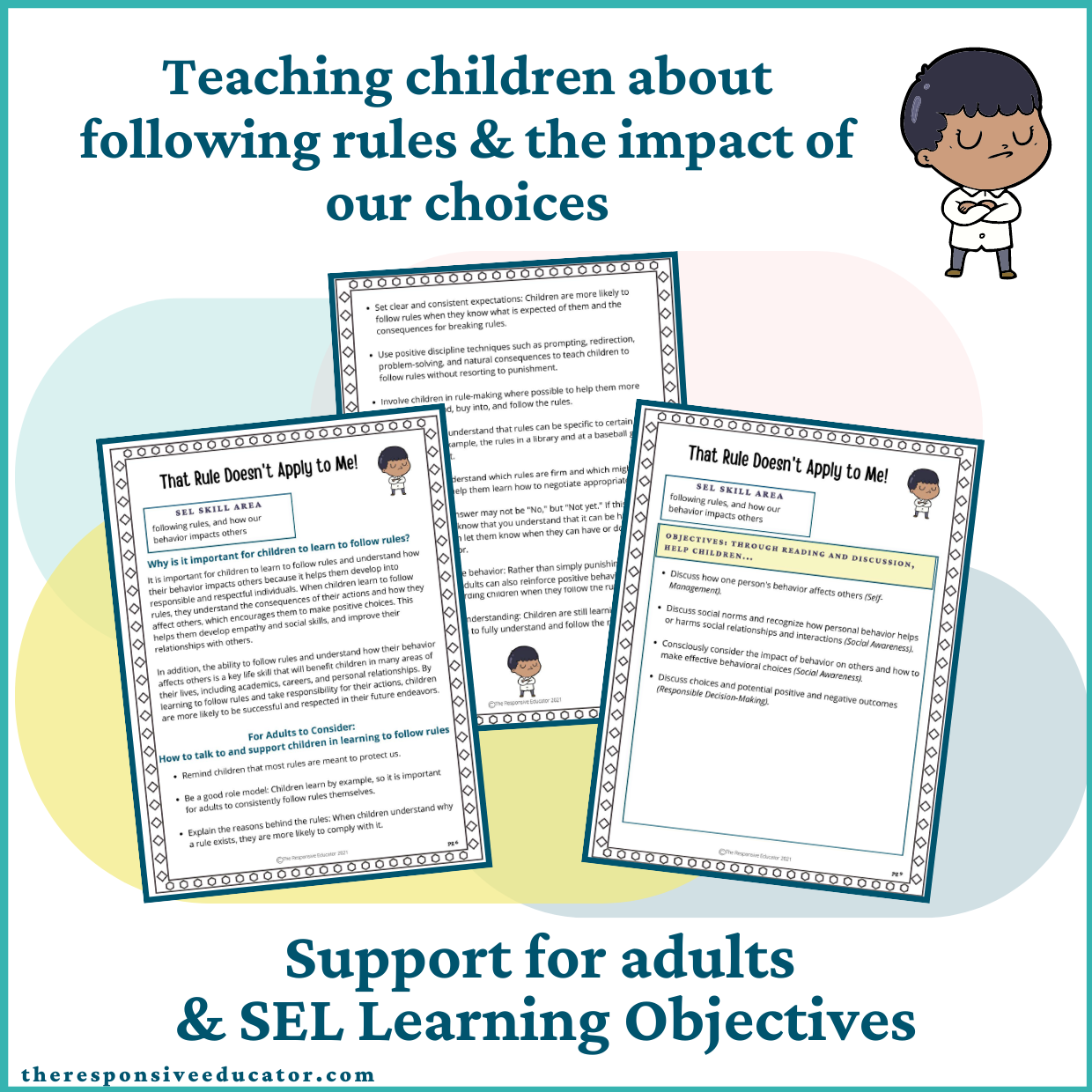 That Rule Doesn't Apply to Me! Interactive Read Aloud ELA SEL ...