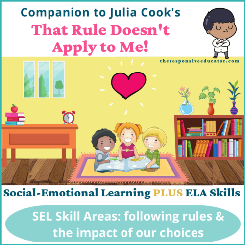 That Rule Doesn't Apply to Me! Interactive Read Aloud ELA SEL ...