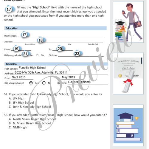 Essential Employment Skills Activity for Teens - How to Complete a Job ...