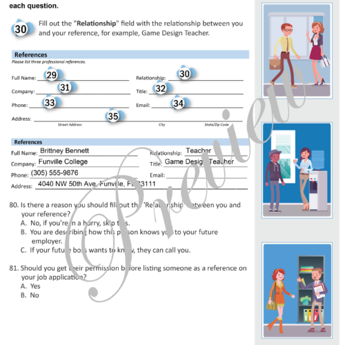 Essential Employment Skills Activity for Teens - How to Complete a Job ...