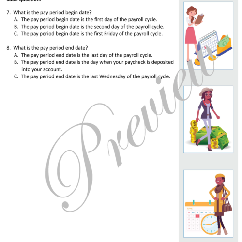 Essential Employment Skills Activity for Teens - How to Read a Basic ...