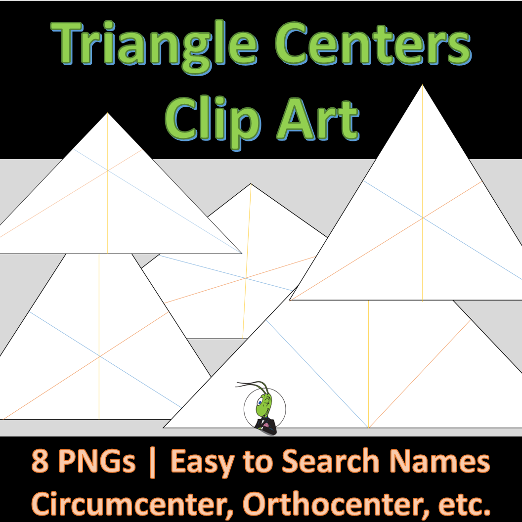 Triangle Centers Clip Art for Commercial Use - Classful