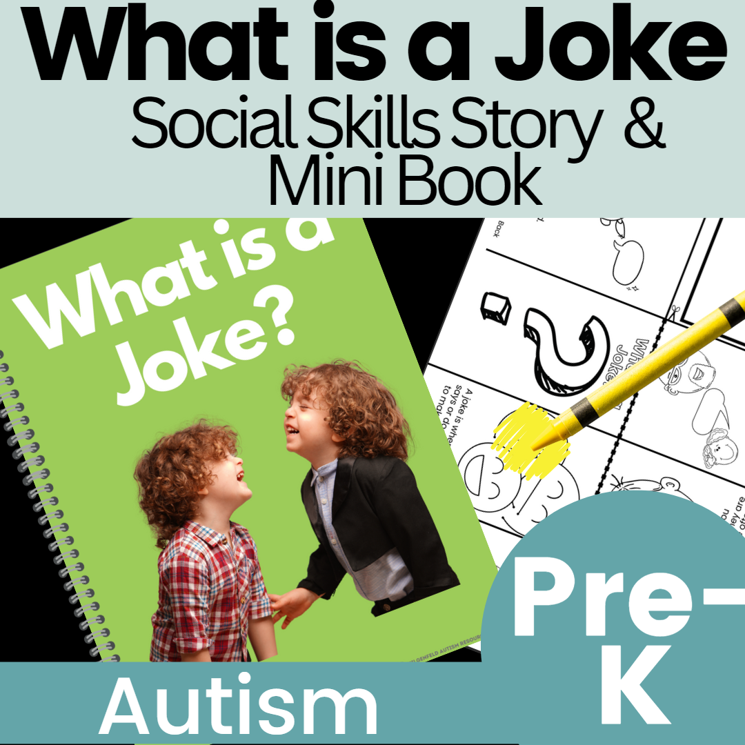 What is a Joke Social Skills Story & Mini Book Ideal for PreK Autism ...