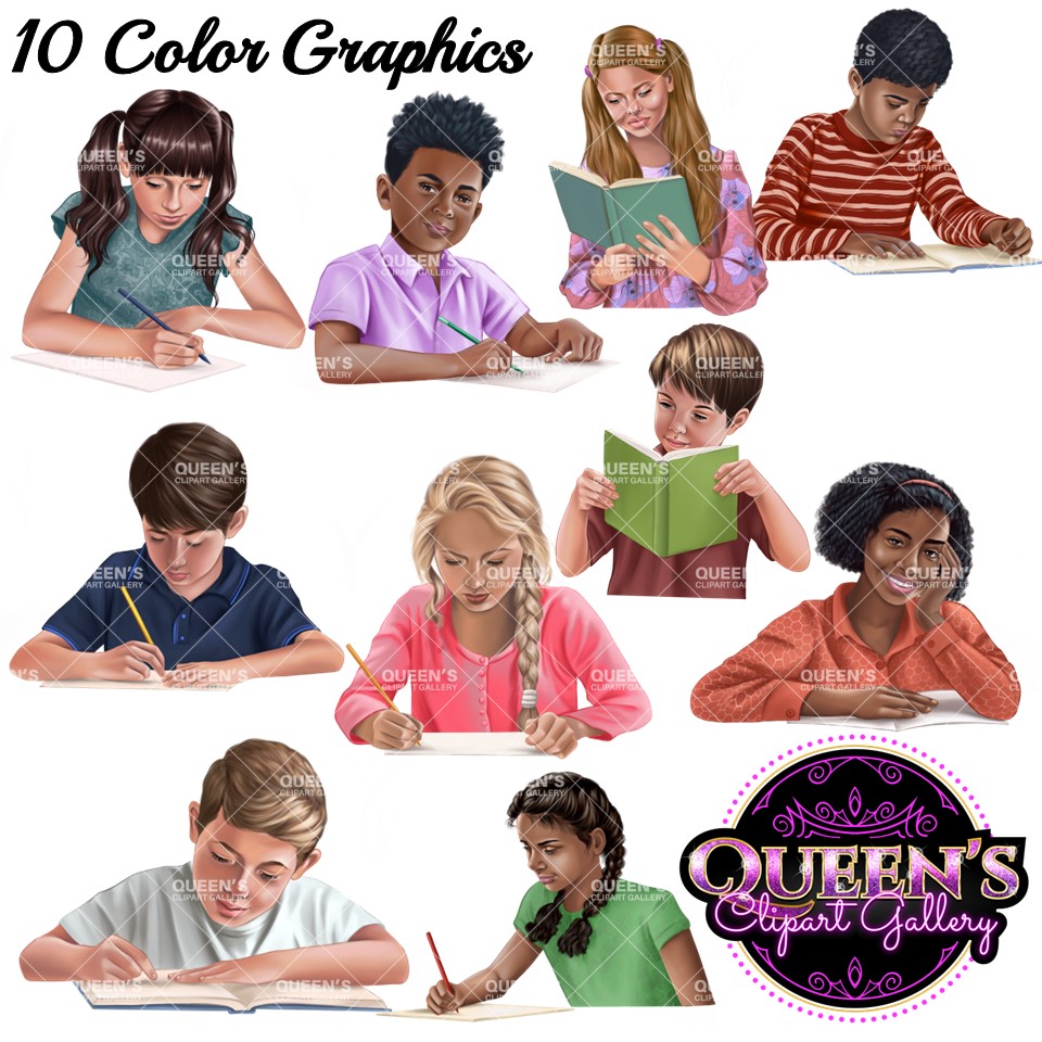 Teens Clipart, Middle School Students Clipart, Teenagers Clipart ...