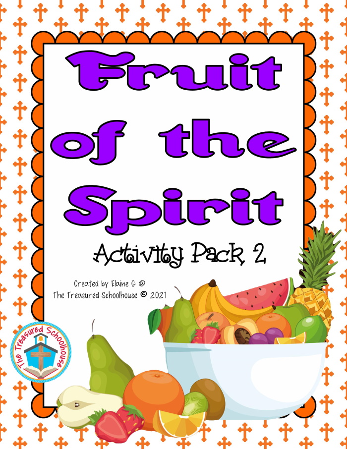 Fruit of the Spirit Activity Pack 2 - Classful