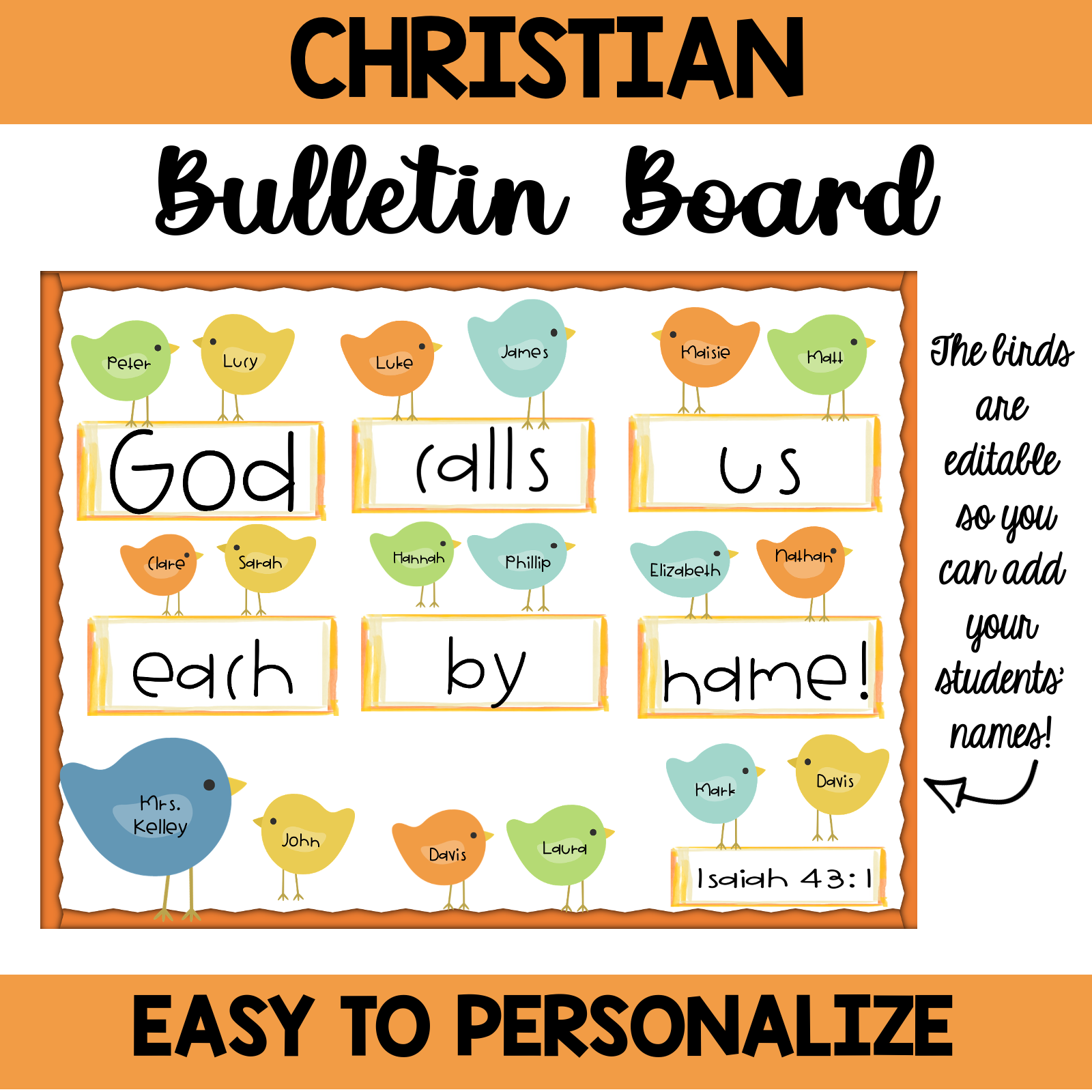 Christian Bulletin Board Ideas For Preschool