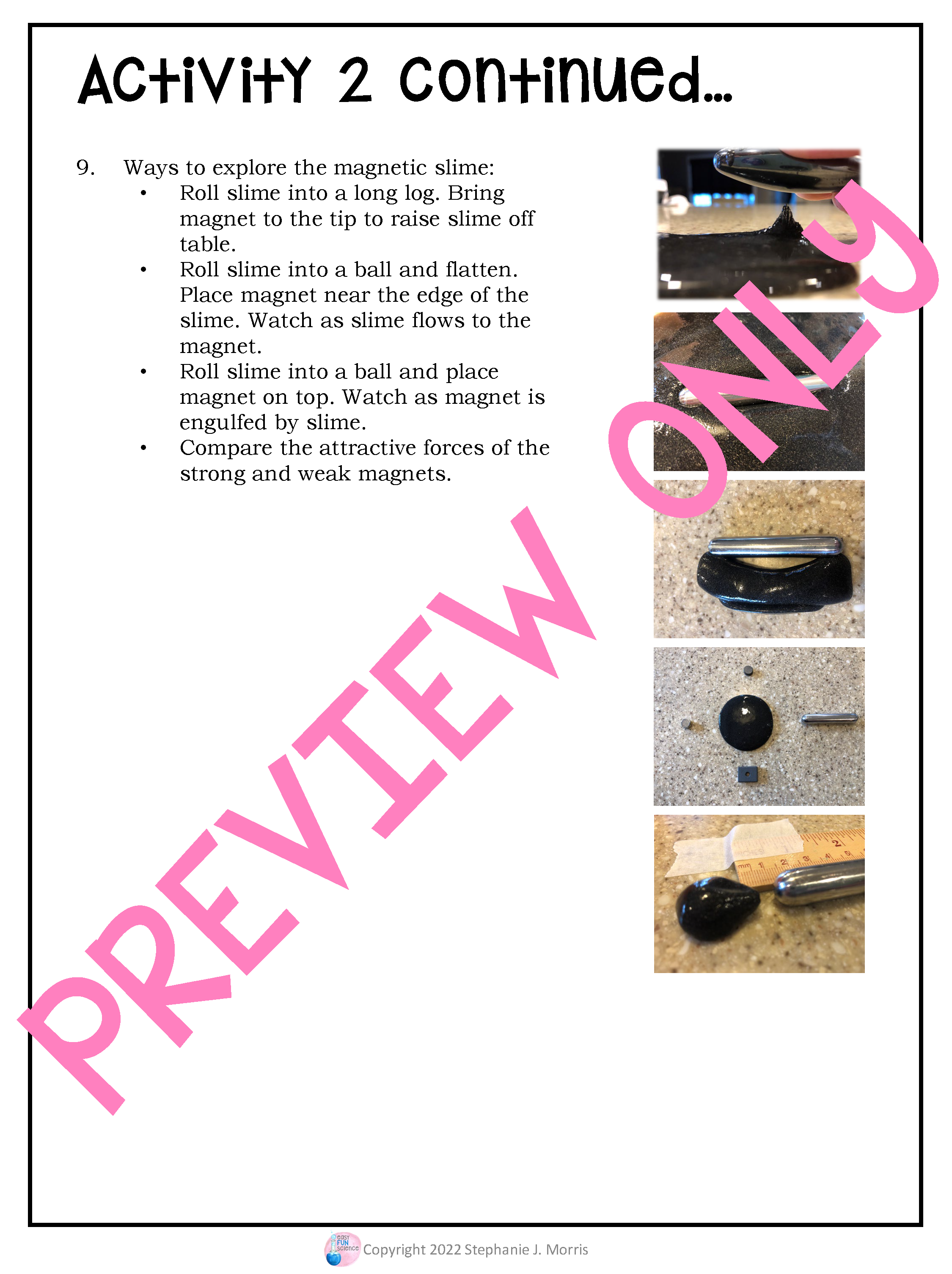 Magnetic Slime Experiments - Classful