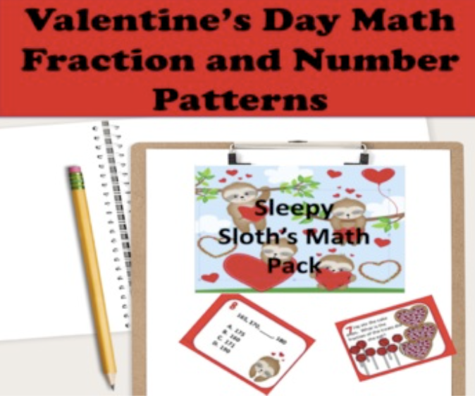 Valentine's Math Task Cards #GRAND20 - Classful