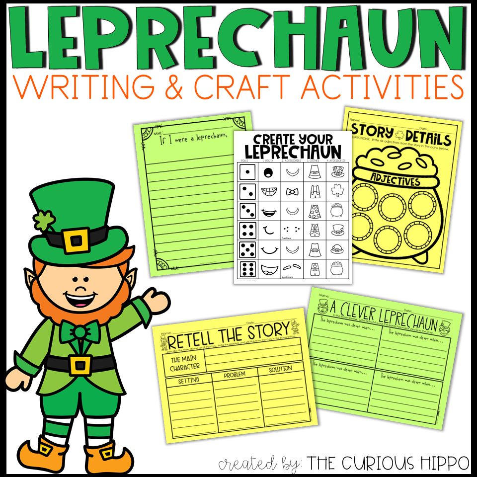Leprechaun Writing and Craft Activities - Classful