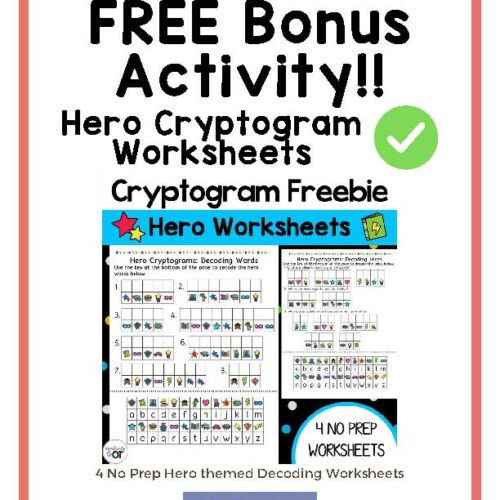 Zoo Cryptogram and Decoding Worksheets - Classful