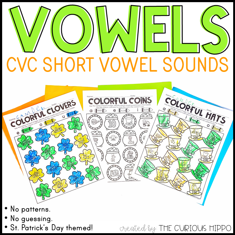 Short Vowel Sounds Coloring Pages [2025]