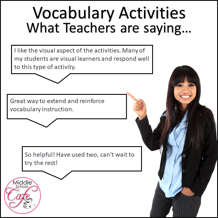 Vocabulary Activities For Any Unit - Classful