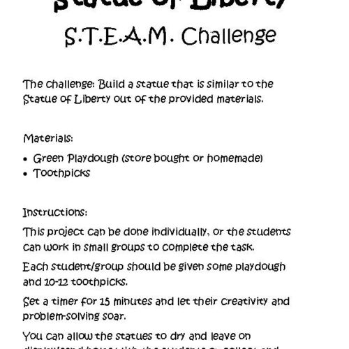 Statue of Liberty Activities - Classful