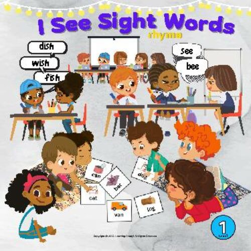 I See Sight Words-Rhyme (Level 1 Reader) - Classful